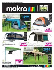 Makro : Camp Master (24 October - 06 November 2022) — www.guzzle.co.za