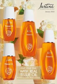 Justine : Start Your Year With Real Tissue Oil (1 January - 31 January ...