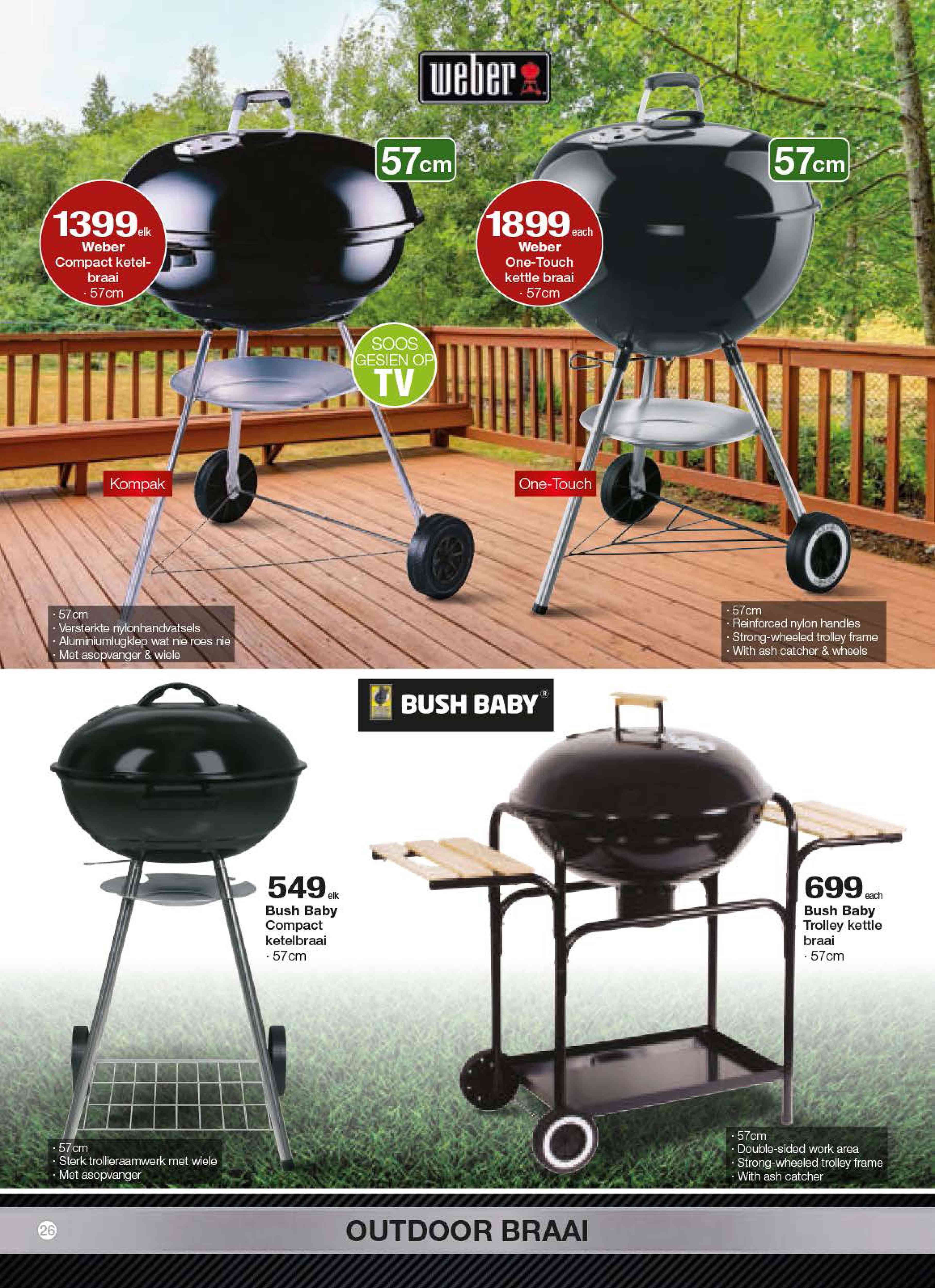 Special Bush Baby Trolley Kettle Braai-Each — www.guzzle.co.za