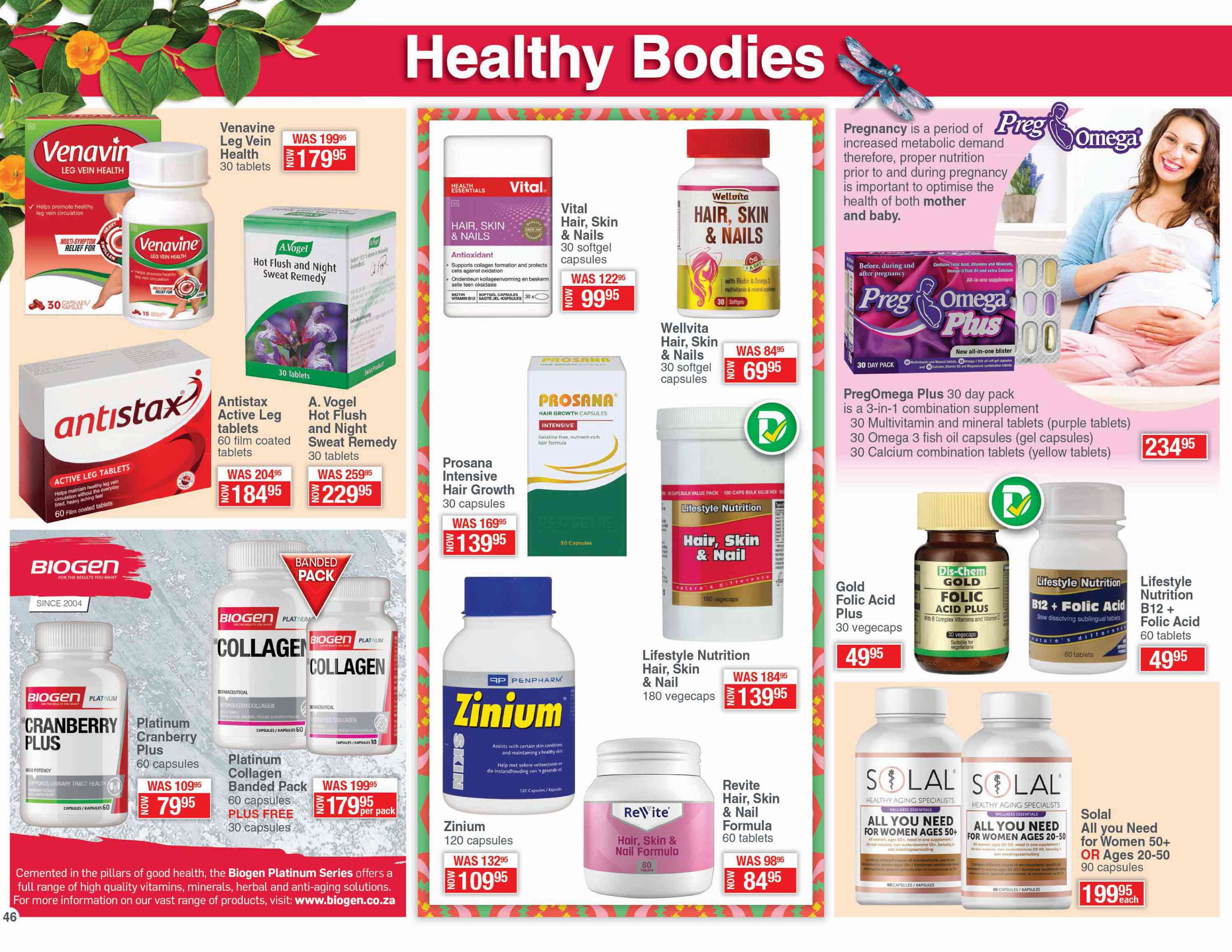 Special Venavine Leg Vein Health-30 Tablets — www.guzzle.co.za