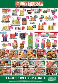 Food Lover's Market Eastern Cape : 30 Buck Thursday (7 April 2022 Only ...