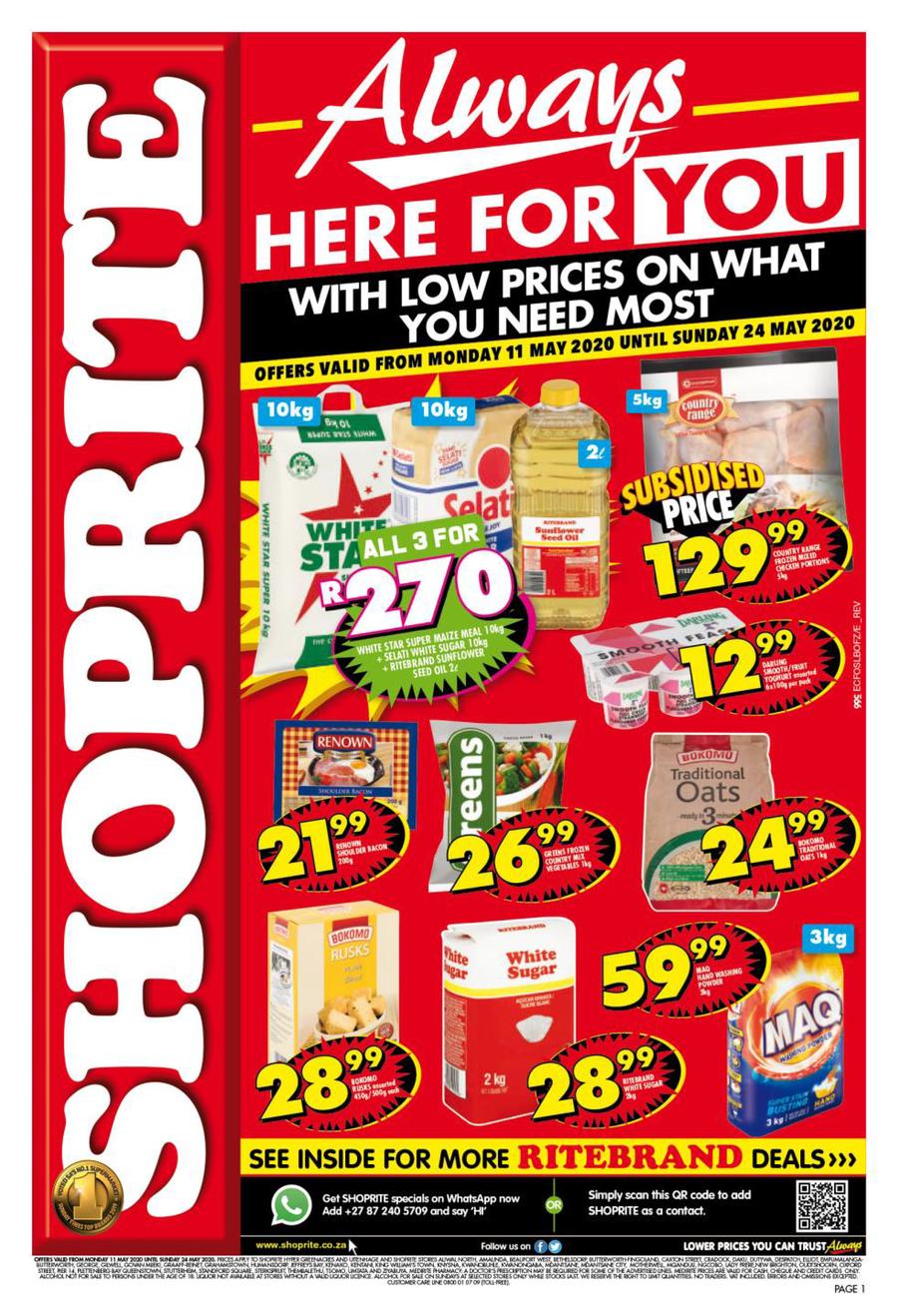 Shoprite Eastern Cape : Always Here For You (11 May - 24 May 2020) — m ...