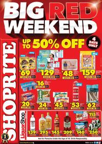 Shoprite Eastern Cape : Big Red Weekend Up To 50% Off (15 June - 18 ...
