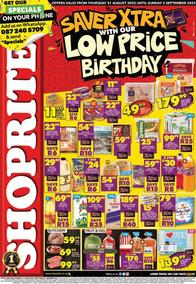 Shoprite Eastern Cape : Save Extra with our low price birthday! ( 31 ...