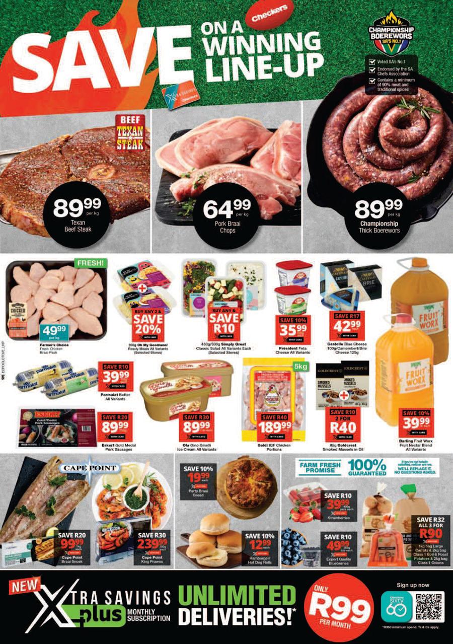 Checkers Eastern Cape : Xtra Savings (18 October - 22 October 2023) — m ...
