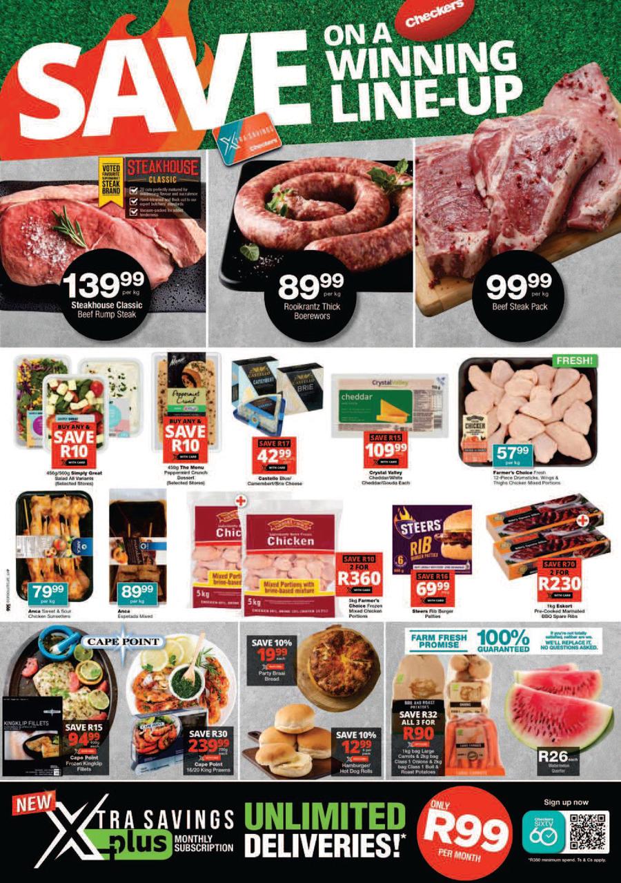 Checkers Eastern Cape : Xtra Savings (25 October - 29 October 2023) — m ...