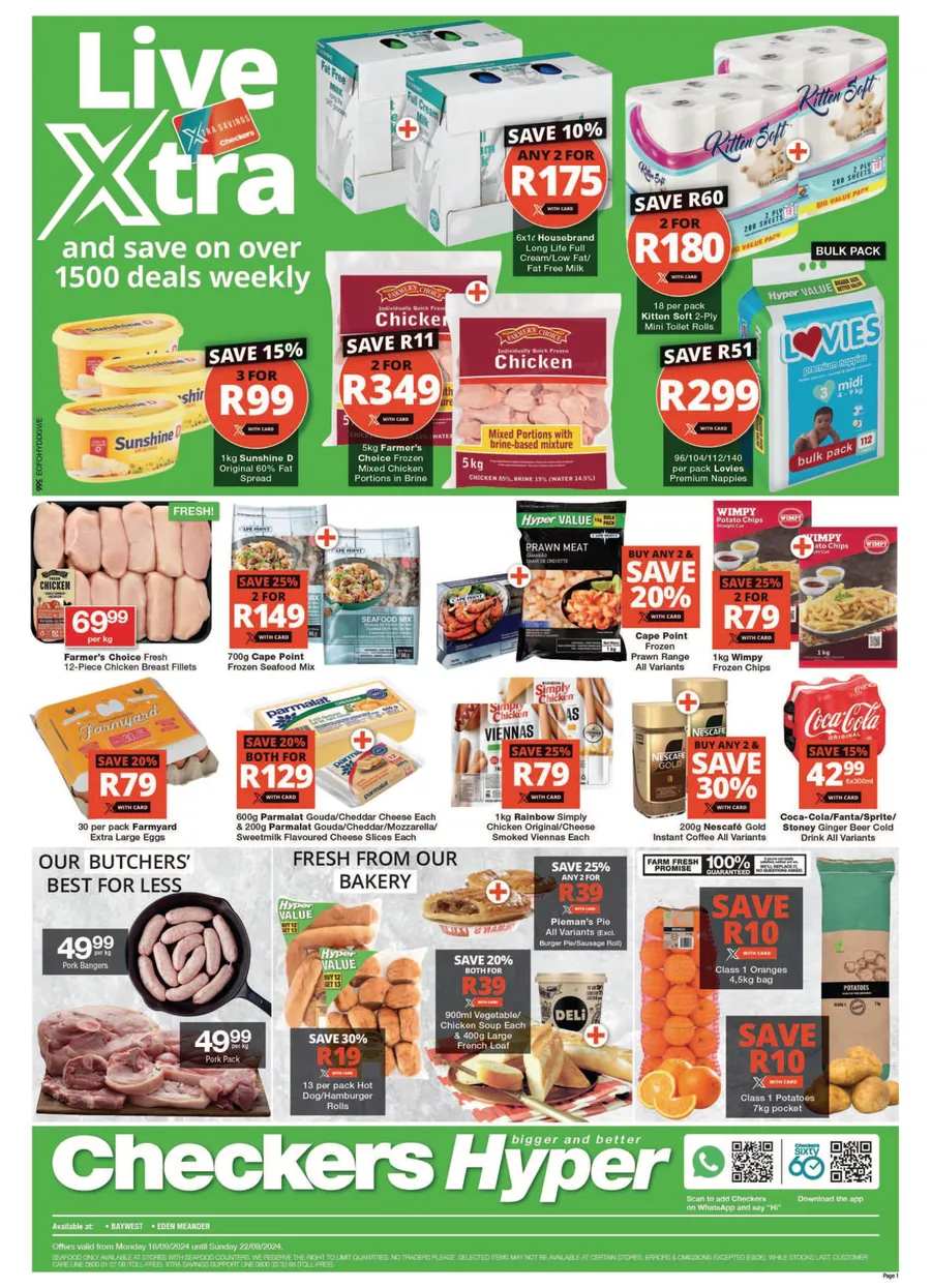 Checkers Hyper Eastern Cape : Live Xtra (16 September - 22 September ...