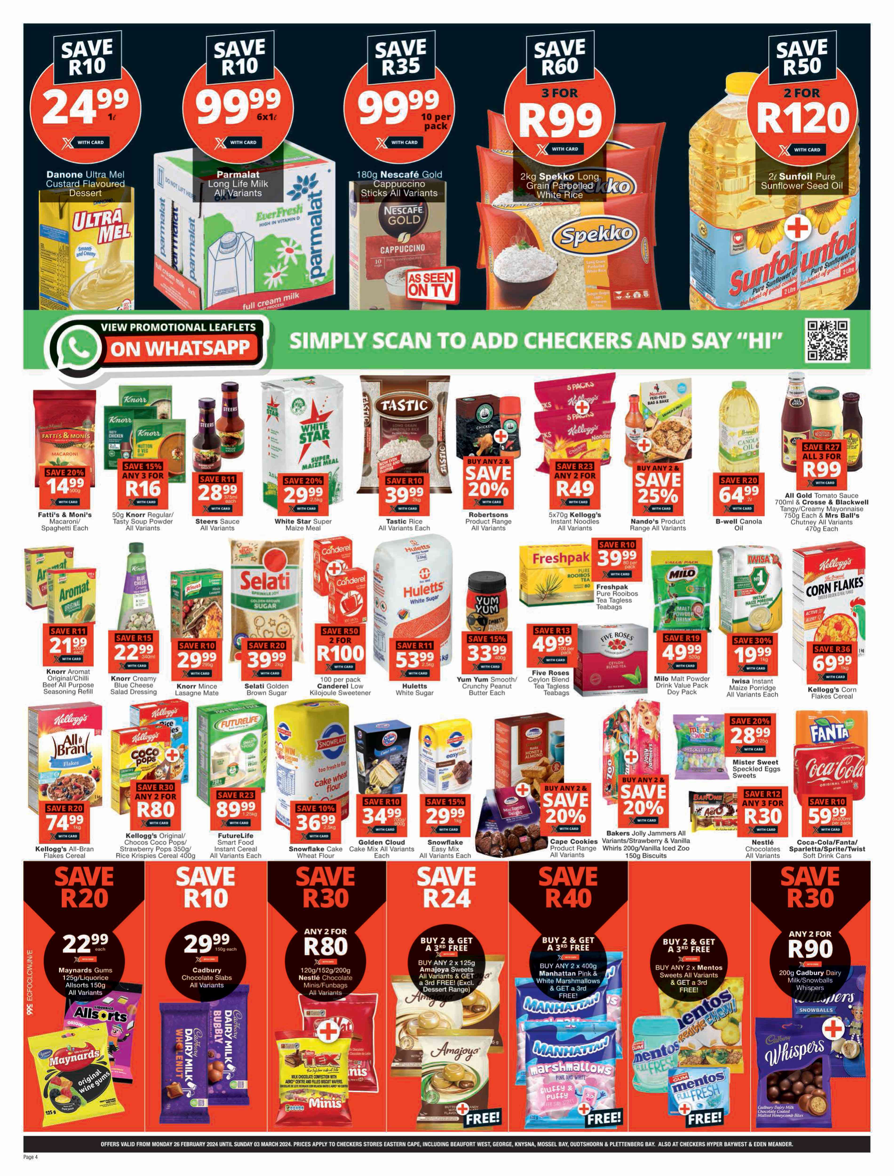Checkers Eastern Cape : Savings Xtravaganza (26 February - 03 March ...