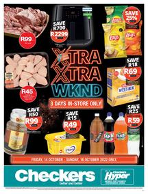 Checkers Eastern Cape : Xtra Xtra Weekend (14 October - 16 October 2022 ...