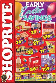Shoprite Eastern Cape : Early Easter Savings (15 March - 20 March 2023 ...