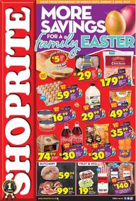 Shoprite Eastern Cape : More Savings For A Family Easter (29 March - 2 ...