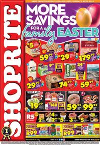 Shoprite Eastern Cape : More Savings For A Family Easter (30 March - 2 ...