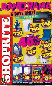 Shoprite Eastern Cape : Rand-A-Rama (1 March - 5 March 2022) — www ...