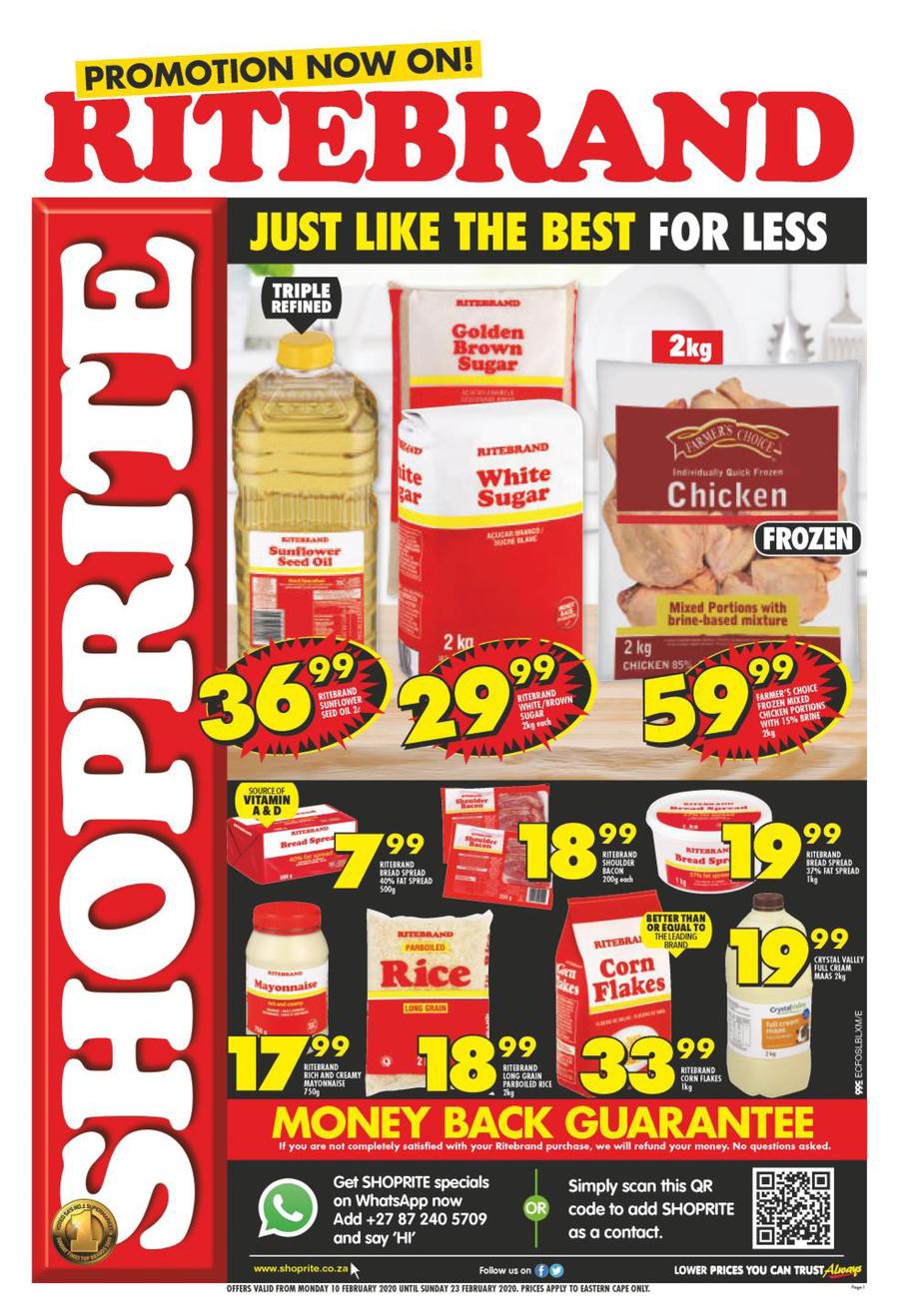Shoprite Eastern Cape : Ritebrand (10 Feb - 23 Feb 2020) — m.guzzle.co.za