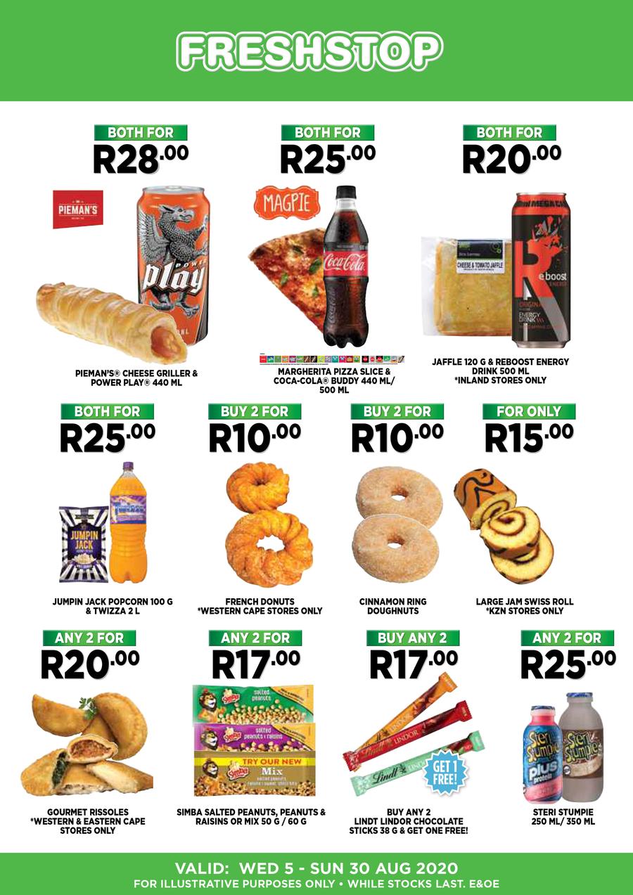 Fresh Stop : Deals (05 August - 30 August 2020) — m.guzzle.co.za