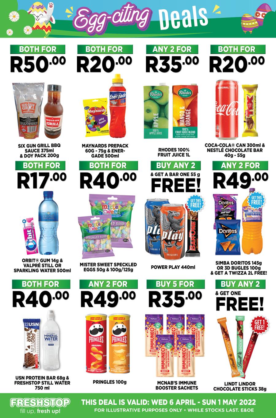 Fresh Stop : Egg-citing Deals (06 April - 01 May 2022) — m.guzzle.co.za