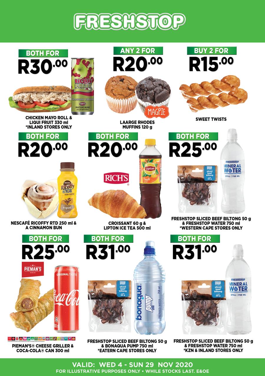 Fresh Stop : Deals (04 November - 29 November 2020) — m.guzzle.co.za