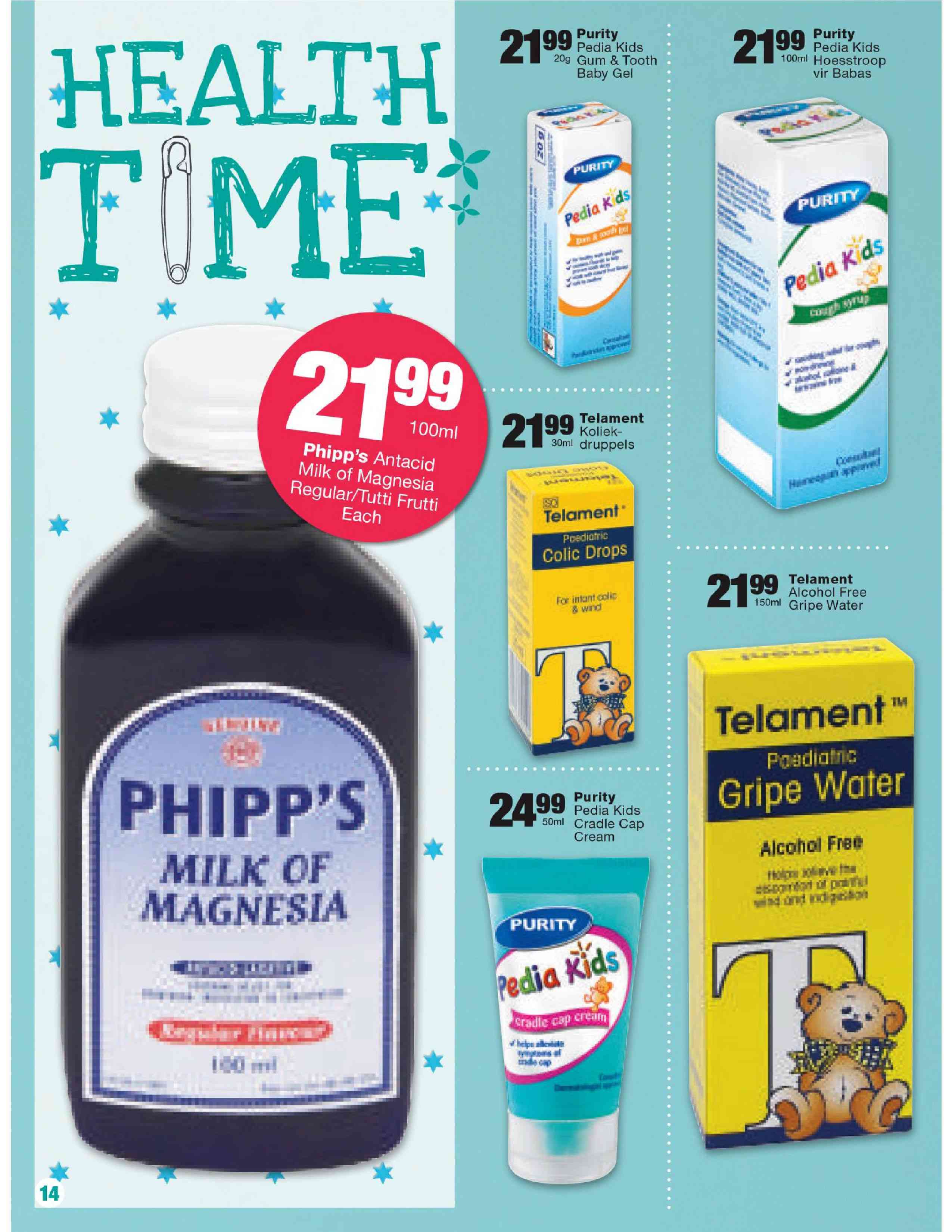 Special Purity Pedia Kids Hoesstroop Vir Babas- 100ml — www.guzzle.co.za