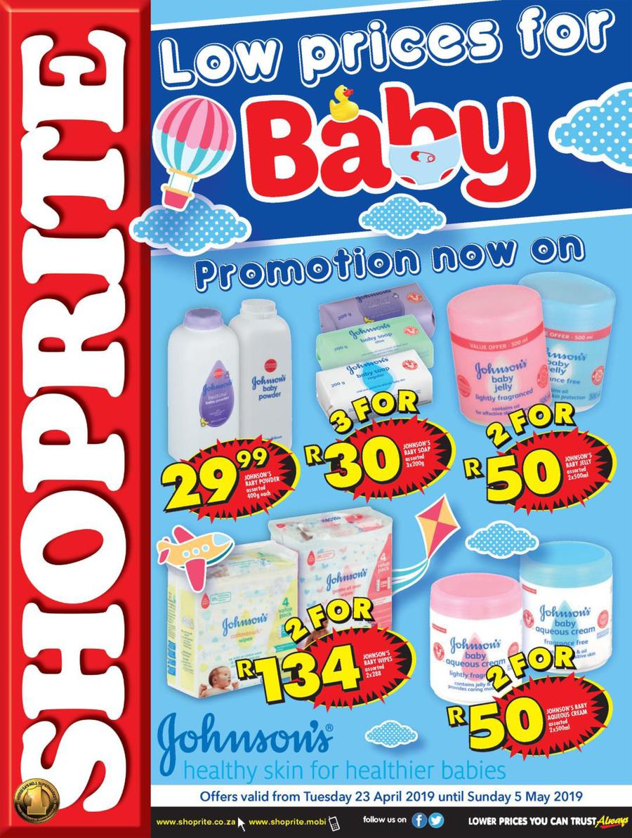 Shoprite Gauteng, Mpumalanga, Limpopo & North West : Baby Promotion (23 ...