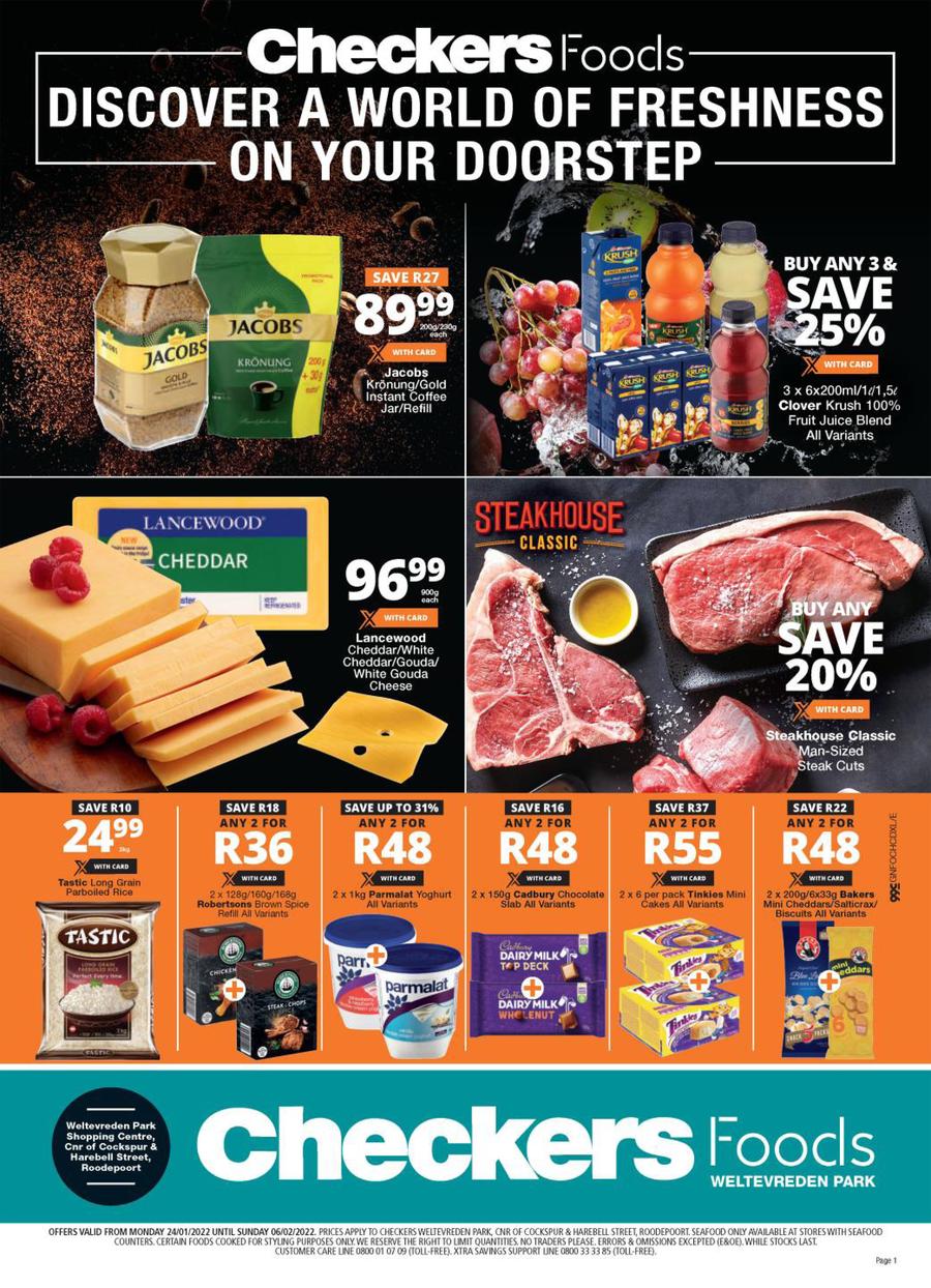 Checkers Gauteng, Brits, Klerksdorp, Limpopo, Mpumalanga, Free State ...