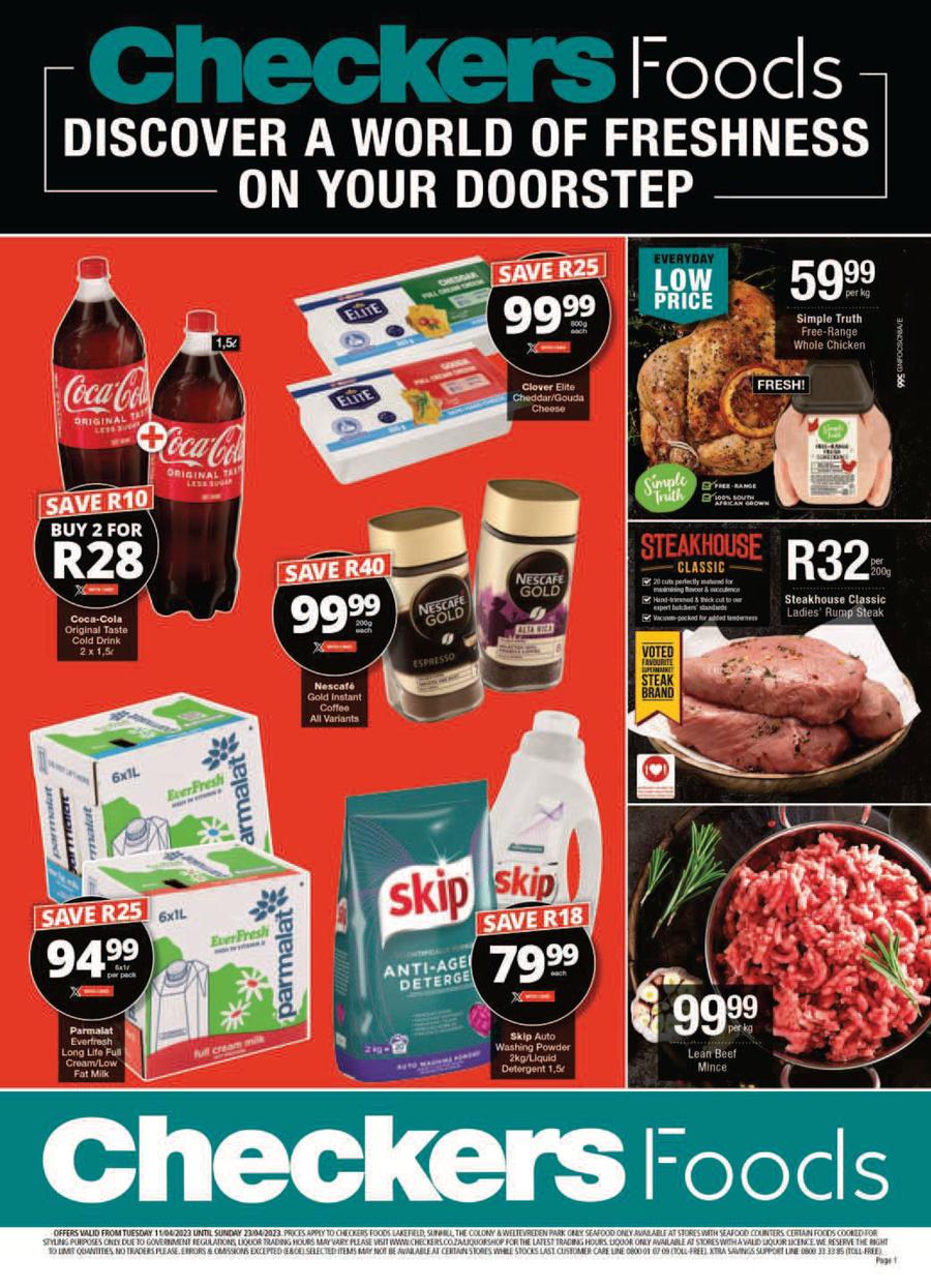 Checkers Gauteng, Brits, Klerksdorp, Limpopo, Mpumalanga, North West ...