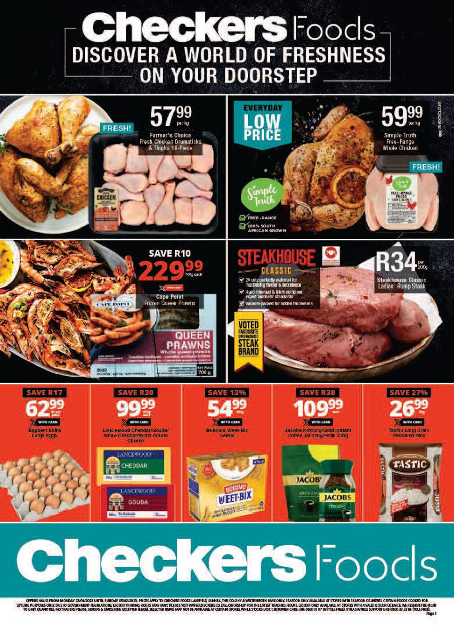 Checkers Gauteng, Brits, Klerksdorp, Limpopo, Mpumalanga, Free State ...