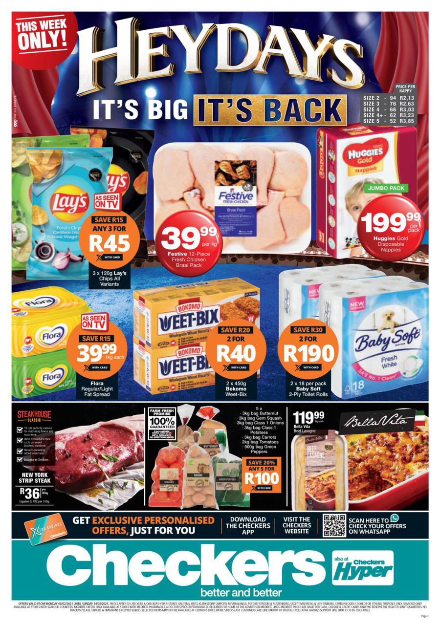 Checkers Gauteng, Brits, Klerksdorp, Limpopo, Mpumalanga, Potchefstroom ...