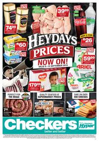 Checkers Gauteng, Mpumalanga, Limpopo, North West : Heydays Specials ...