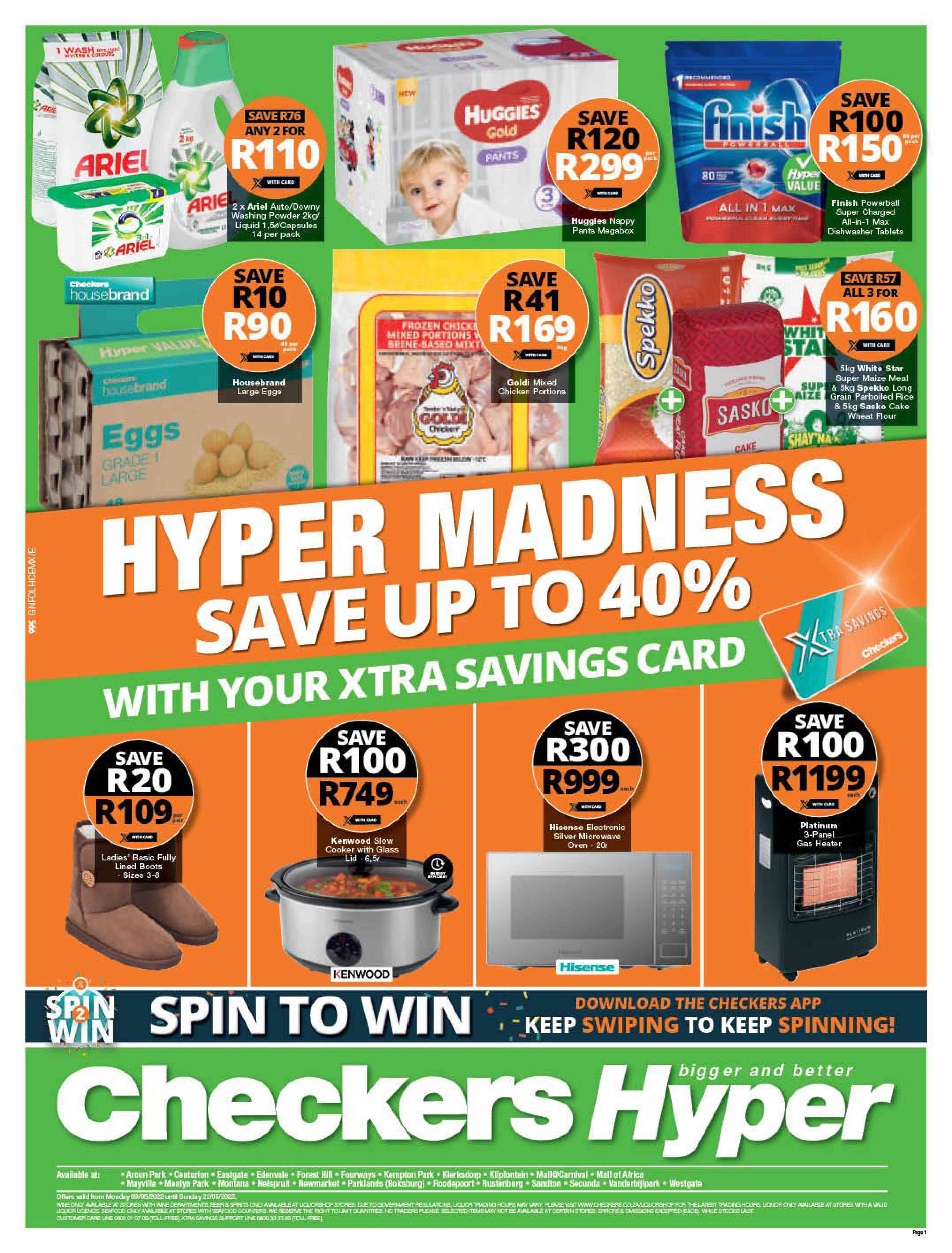 Checkers Hyper Gauteng, Brits, Klerksdorp, Limpopo, Mpumalanga, Free ...