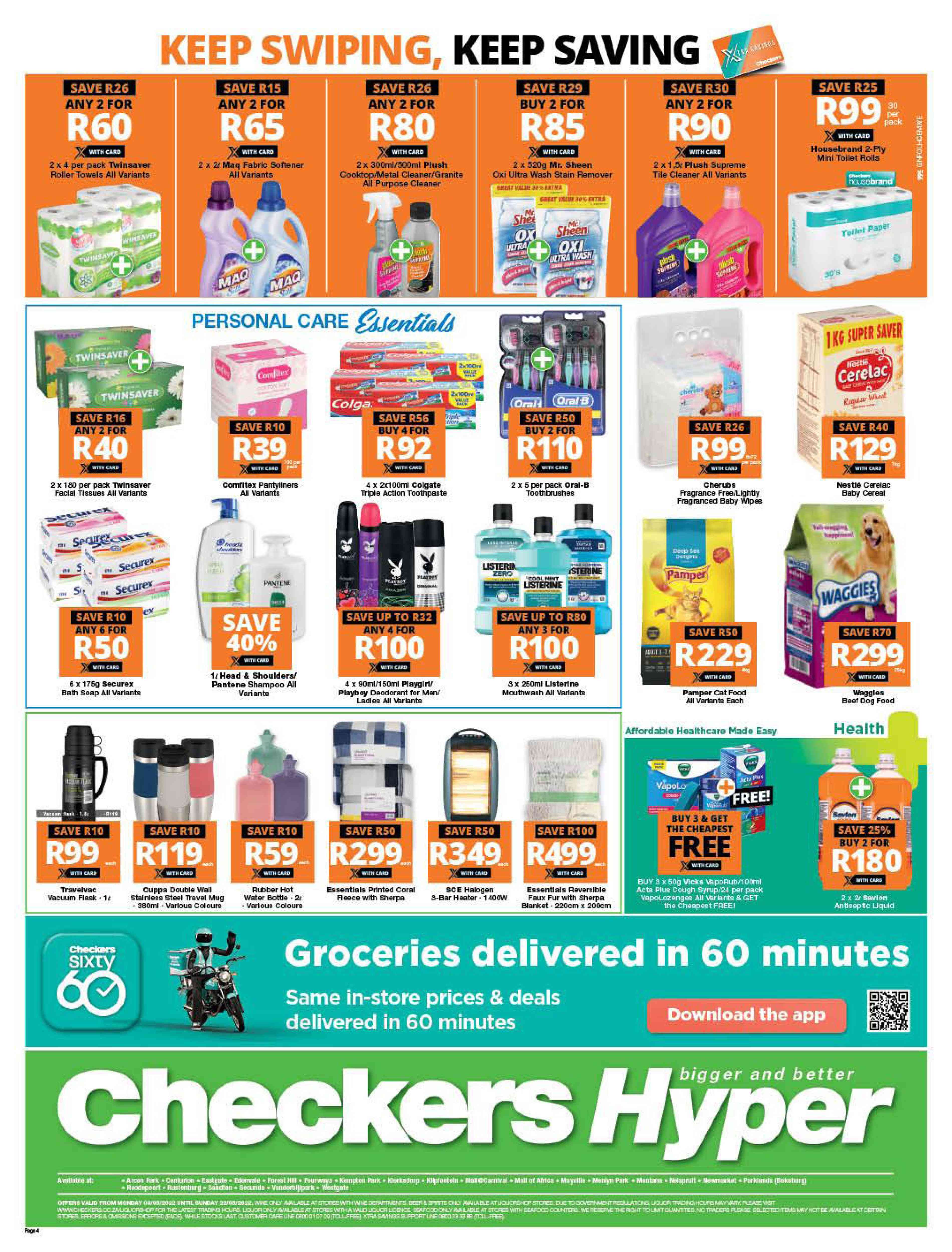 Checkers Hyper Gauteng, Brits, Klerksdorp, Limpopo, Mpumalanga, Free ...