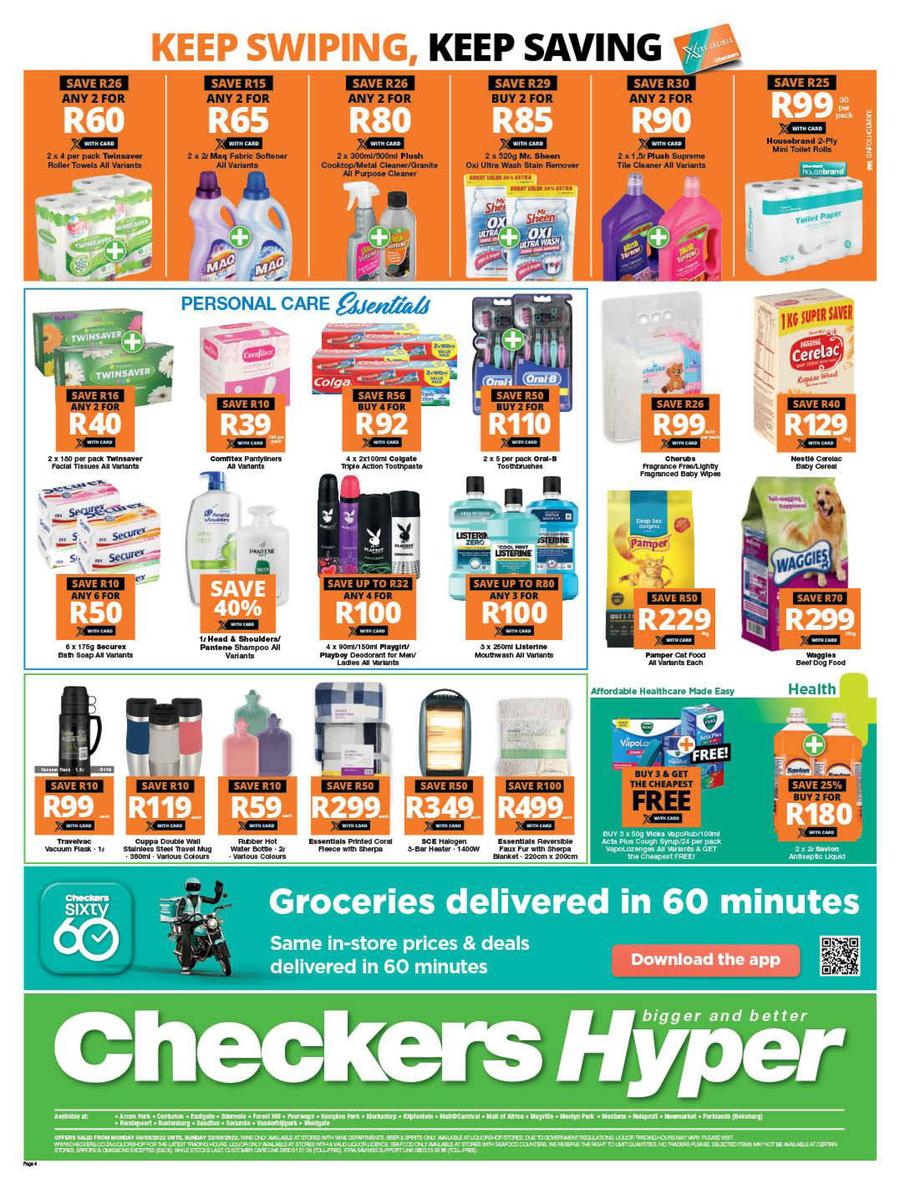 Checkers Hyper Gauteng, Brits, Klerksdorp, Limpopo, Mpumalanga, Free ...