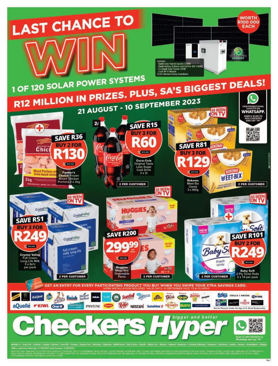 Checkers Hyper Gauteng, Brits, Klerksdorp, Limpopo, Mpumalanga, North ...