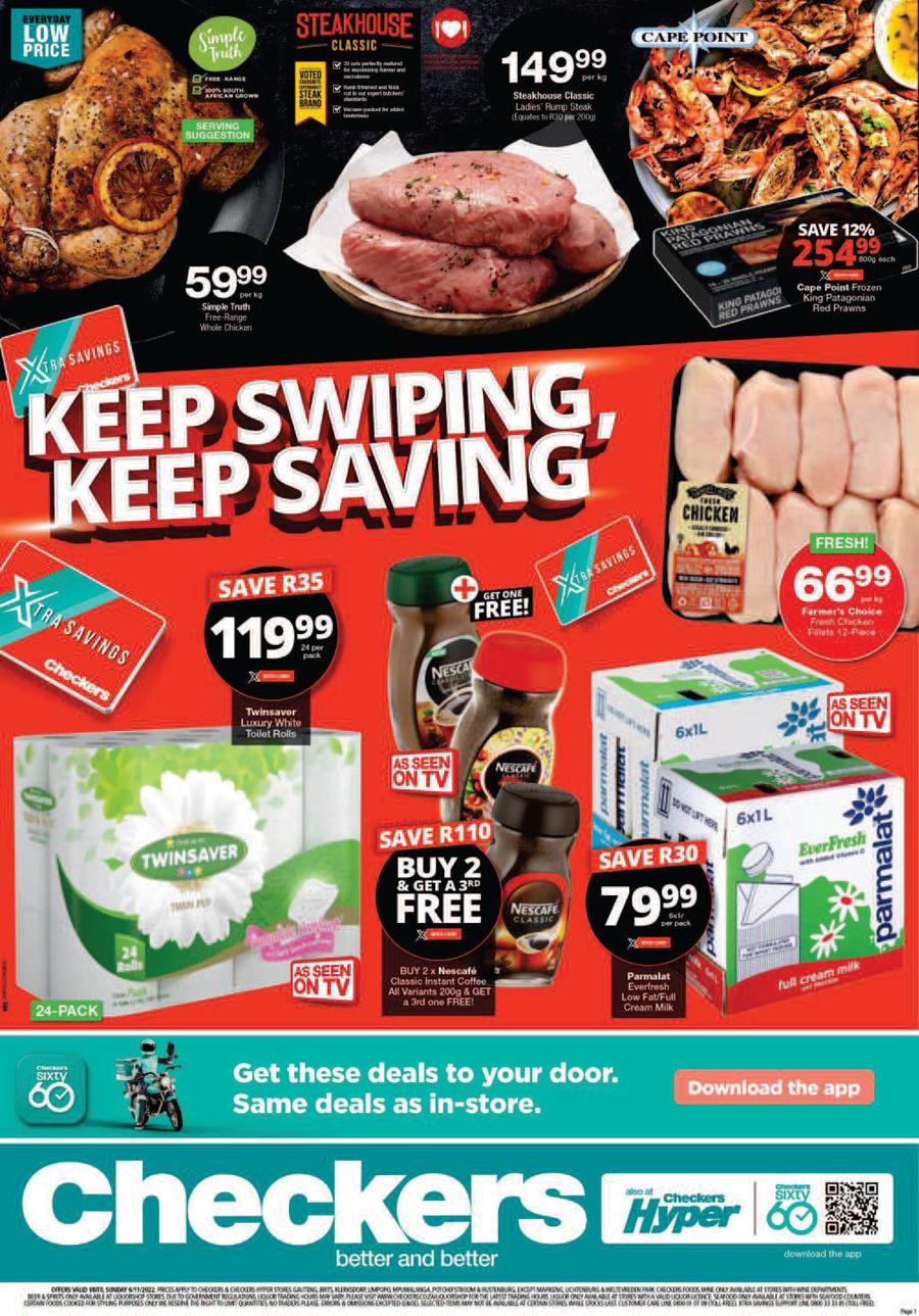 Checkers Gauteng, Brits, Klerksdorp, Limpopo, Mpumalanga, Free State ...