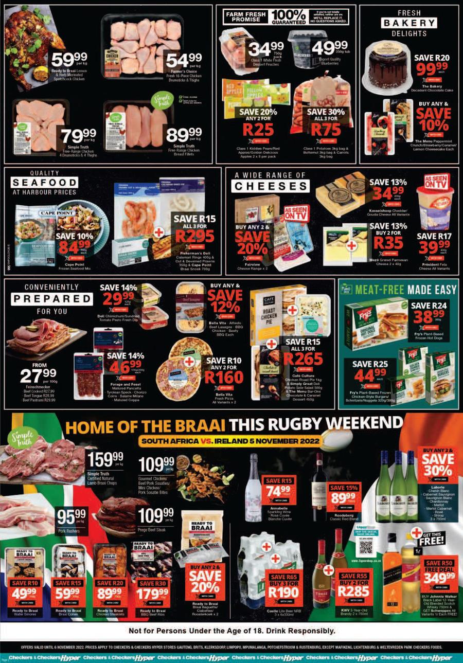 Checkers Gauteng, Brits, Klerksdorp, Limpopo, Mpumalanga, Free State ...