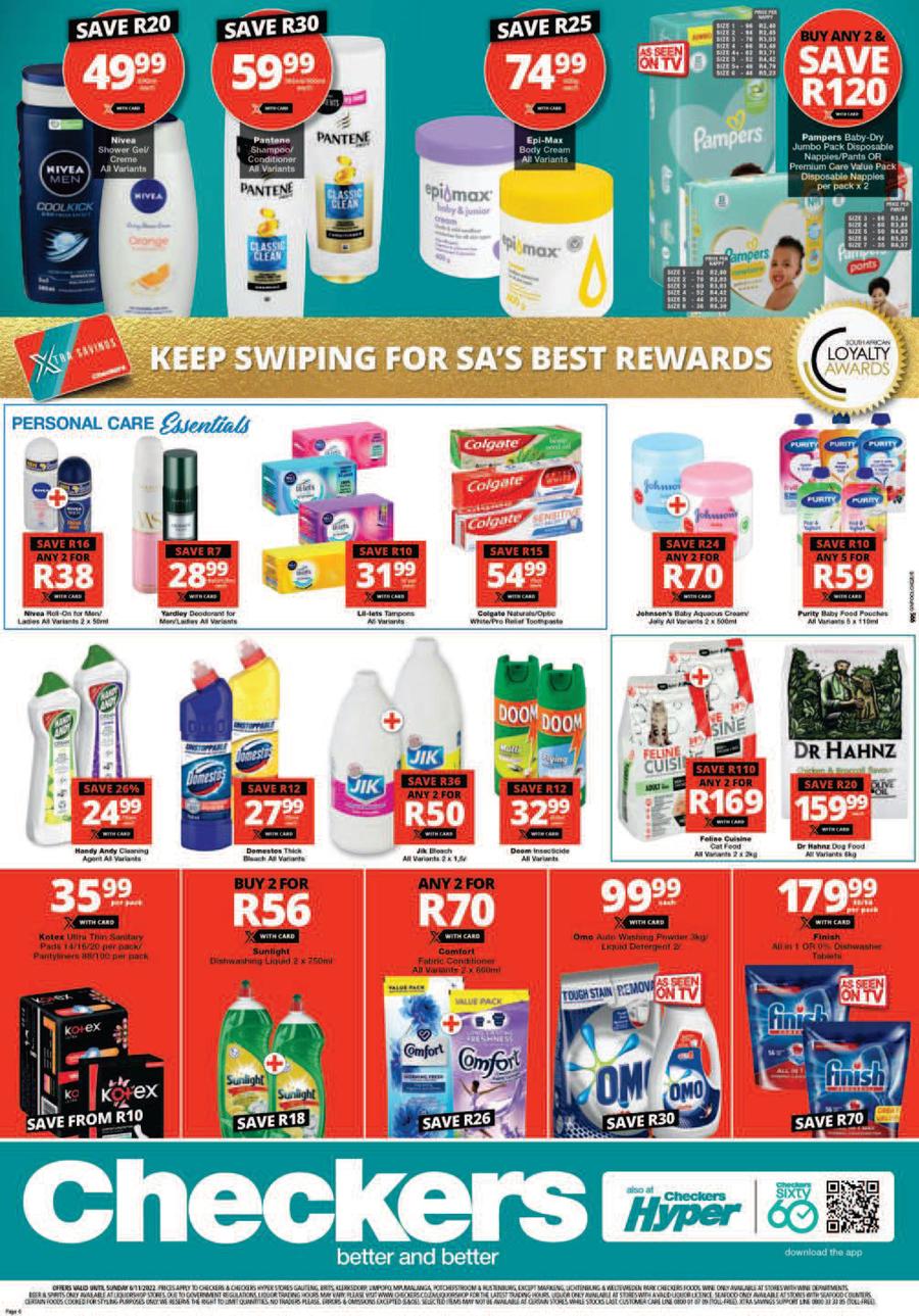 Checkers Gauteng, Brits, Klerksdorp, Limpopo, Mpumalanga, Free State ...