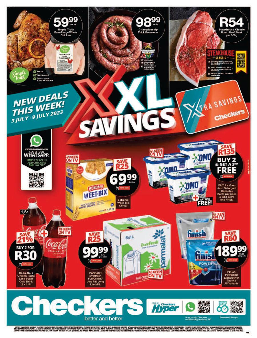 Checkers Gauteng, Brits, Klerksdorp, Limpopo, Mpumalanga, North West ...