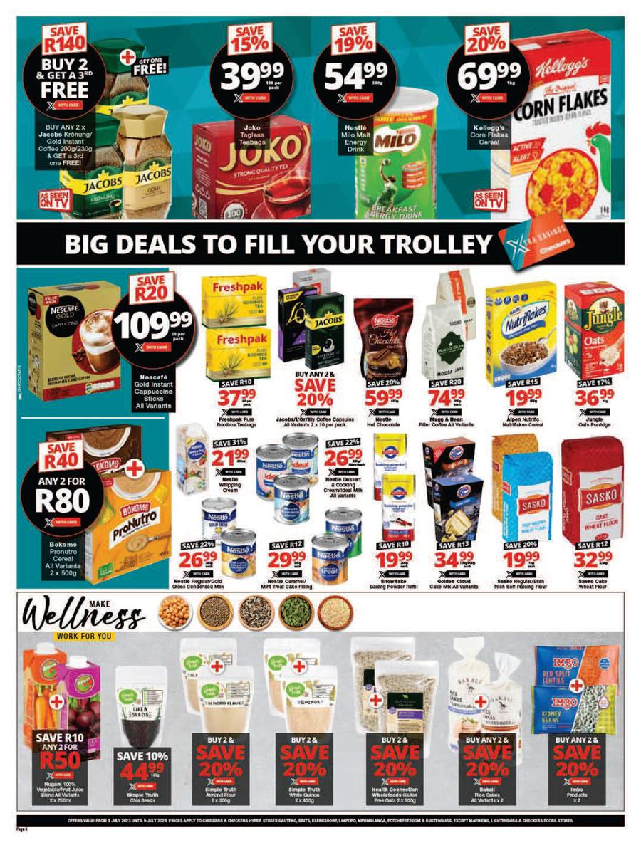 Checkers Gauteng, Brits, Klerksdorp, Limpopo, Mpumalanga, North West ...