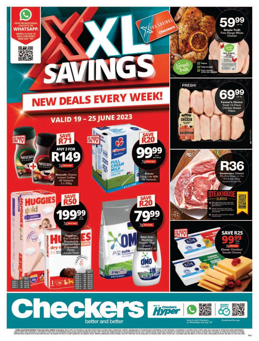 Checkers Gauteng, Brits, Klerksdorp, Limpopo, Mpumalanga, North West ...