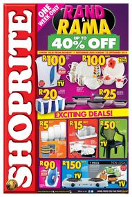 Shoprite Gauteng, Limpopo, Mpumalanga & North West : Rand a Rama ...
