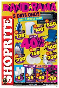 Shoprite Specials | March 2023 Latest Catalogues | Guzzle - Durban