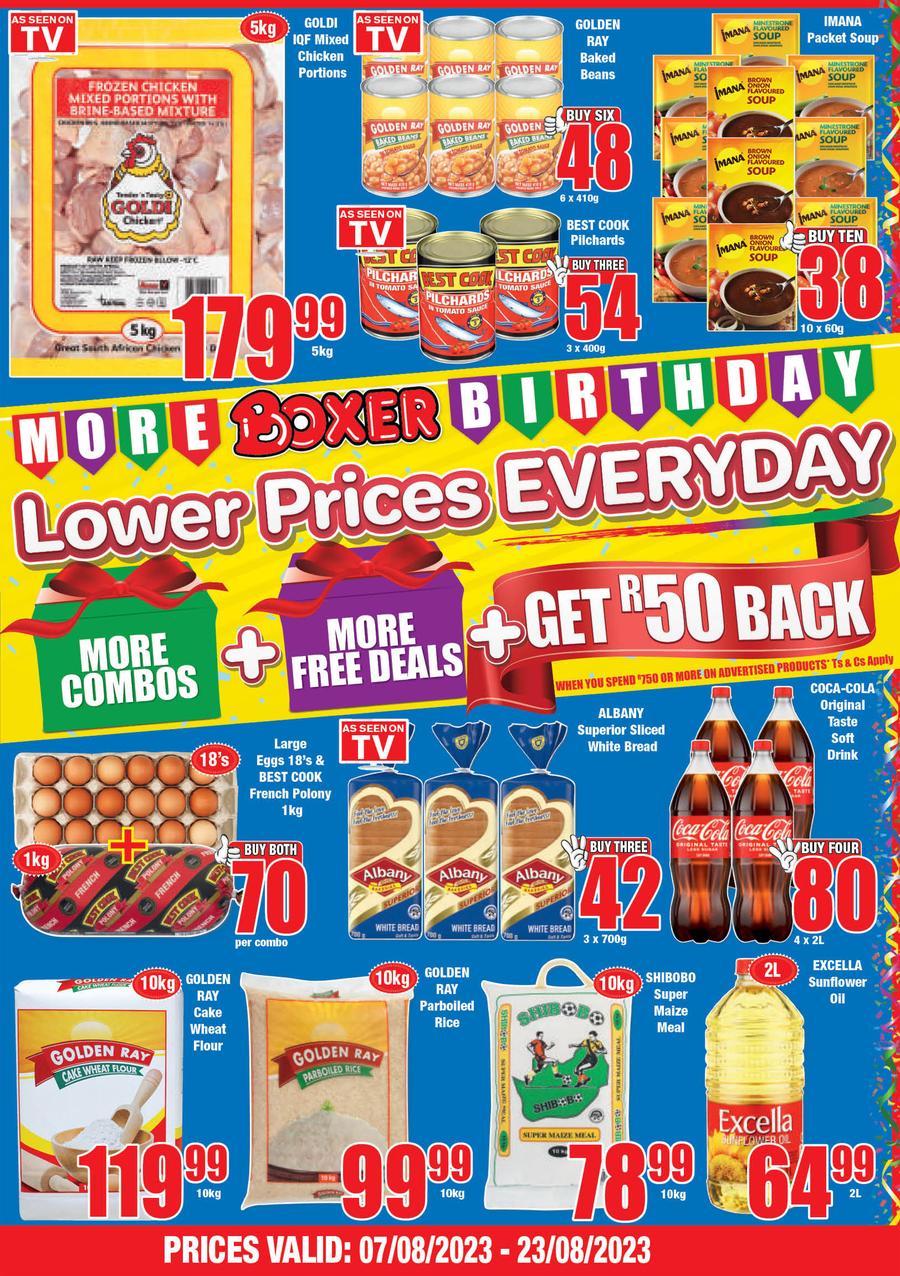 Boxer Super Stores Gauteng : Low Prices Everyday (7 August - 23 August ...