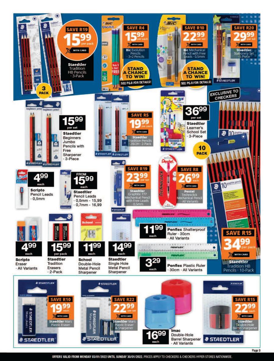 Checkers Eastern Cape : Back-To-School (3 January - 30 January 2022 ...