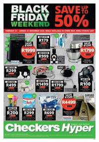 Checkers Hyper Eastern Cape : Black Friday Weekend (24 November - 27 ...