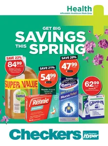 Checkers Medirite : Save Big This Spring (23 September - 9 October 2022 ...