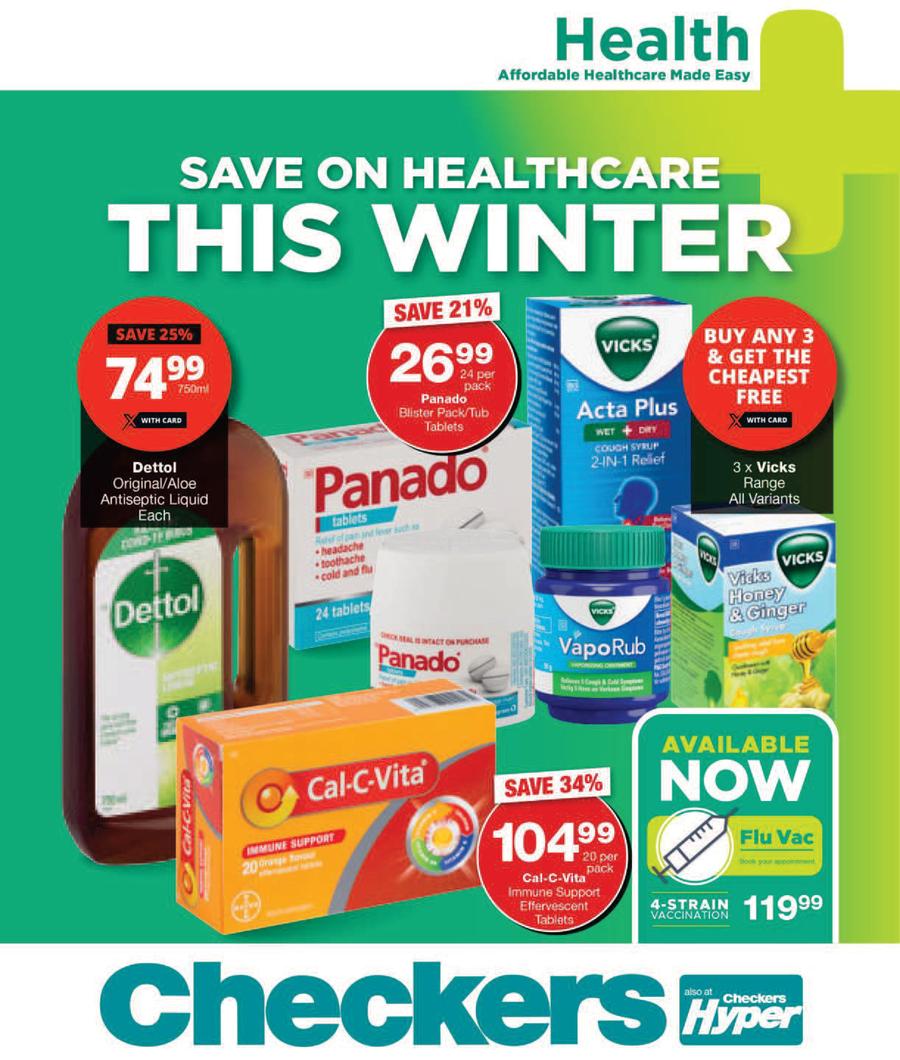 Checkers : Medirite (25 May - 11 June 2023) — m.guzzle.co.za