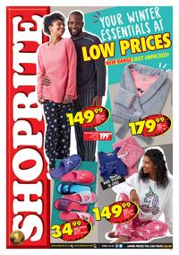 Shoprite : Winter Essentials (21 May - 03 Jun 2018) — www.guzzle.co.za