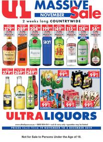 Ultra Liquors Specials | 2019 Latest Catalogues