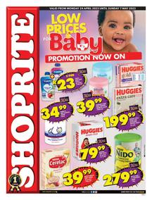 Shoprite Northern Cape & Free State : Low Prices For Baby (24 April - 7 ...