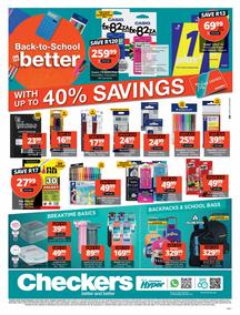 Checkers Northern Cape : Back To School (22 January - 4 February 2024 ...