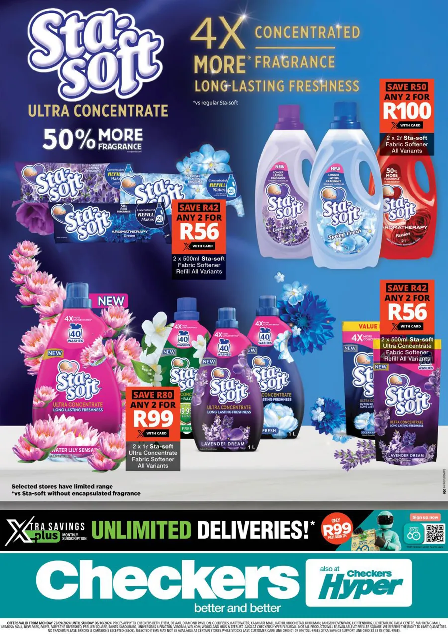 Checkers Northern Cape : Sta-Soft Promotion (23 September - 06 October ...